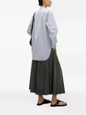 LESS A-line Midi Skirt