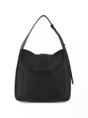Hogan Tassel Detail Shoulder Bag - Black
