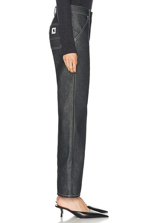 Carhartt Work In Progress Straight Leg Pants With Contrast Stitching