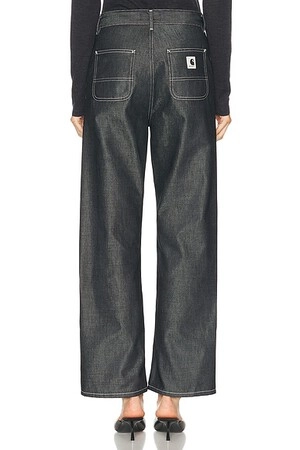 Carhartt Work In Progress Straight Leg Pants With Contrast Stitching