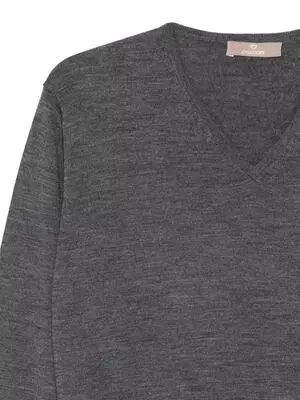 CRUCIANI V-neck Long Sleeve Jumper