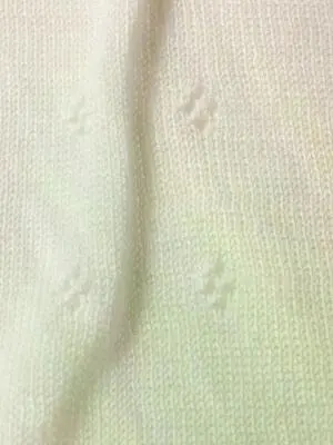 Miu Miu Openwork Logo-patch Socks