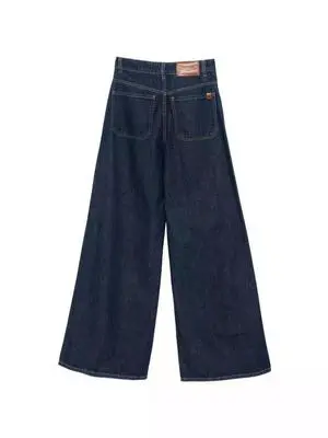 Max Mara Five-pockets Wide-leg Jeans