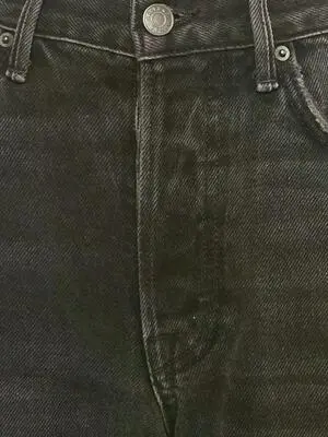 GRLFRND Karolina Distressed High-rise Trousers