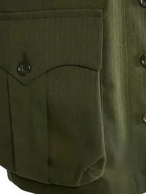 Comme Des Garçons Floral Trim Vest