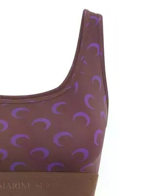 MARINE SERRE Moon Print Sports Bra