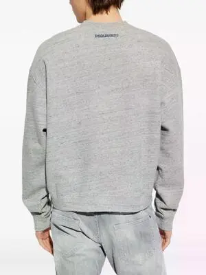 Dsquared2 Smile-print Cotton Sweatshirt