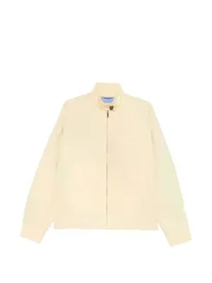 Miu Miu Logo-embroidered Poplin Blouson Jacket
