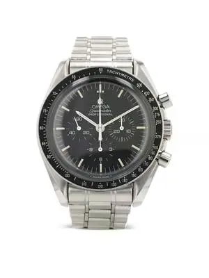 Omega Speedmaster Tachymeter Chronograph Watch - Black