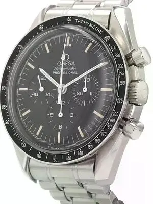 Omega Speedmaster Tachymeter Chronograph Watch - Black
