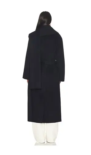 RÓHE Signature Double-faced Scarf Coat