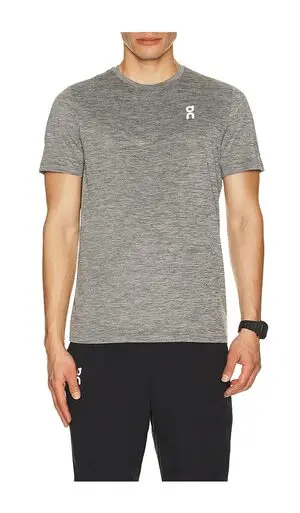 On On Core-T In Grey. Size S. Also Grey