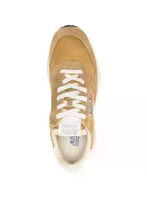 AUTRY Reelwind Suede Panelled Sneakers - Brown