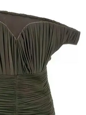 Magda Butrym Draped One-shoulder Mini Dress