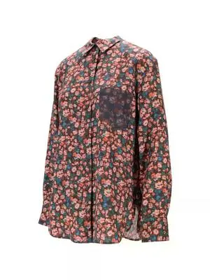 Paul Smith Floral Print Button-down Shirt