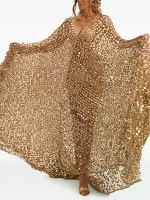 SANA OSMANI Diva Sequin Maxi Dress
