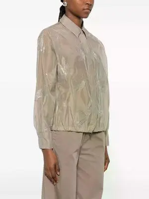 PANICALE Embellished Sequin Detail Blouse