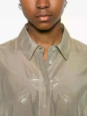 PANICALE Embellished Sequin Detail Blouse