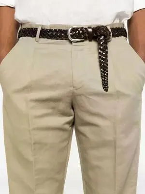 PT TORINO Pleated Trousers - Neutrals