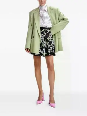 Essentiel Antwerp Striped Rhinestone Shirt - White