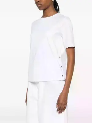 Herno Cotton T-shirt With Short Sleeves - White