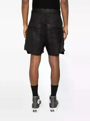 Rick Owens Bauhaus Frayed Shorts