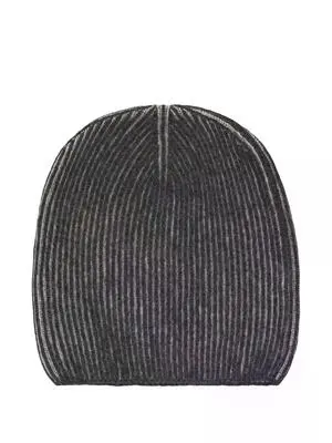MOORER Knitted Beanie - Grey