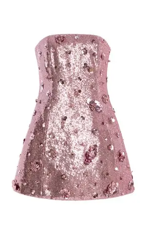 Simkhai Arta Sequin Mini Dress - Pink