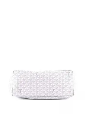 Goyard Saint Louis Coated Canvas Pm Tote Bag - White