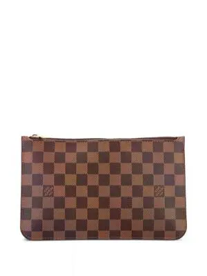 LOUIS VUITTON Neverfull Pochette Damier Pouch