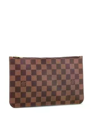 LOUIS VUITTON Neverfull Pochette Damier Pouch