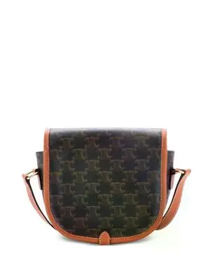 Celine Tabou Smooth Calfskin Medium Crossbody Bag - Neutrals