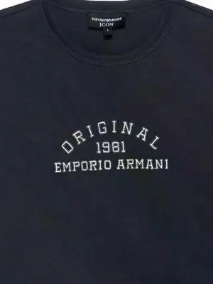 Emporio Armani Embroidered Logo T-shirt