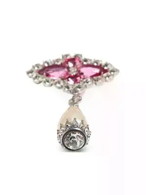 Valentino Garavani Pas Plus Crystal Teardrop Earrings
