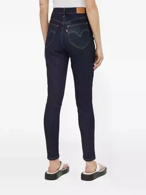 LEVI'S Retro High-rise Skinny Jeans - Blue