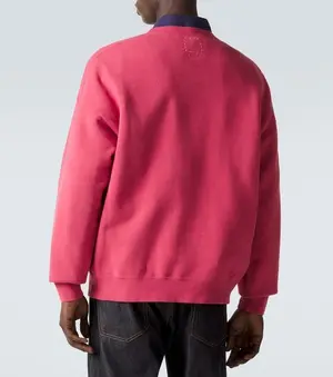 Visvim Jumbo Cotton Jersey Sweatshirt - Red