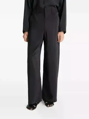 LEMAIRE Straight Tailored Trousers - Black