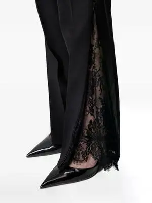 ARTICLE TEN Lace-detail Trousers