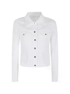 DONDUP Collared Button Jacket - White