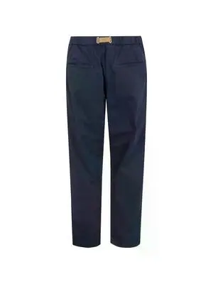 WHITE SAND Elasticated Waist Trousers