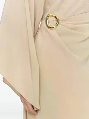 JOSEPH Asymmetric Sleeve Midi Dress