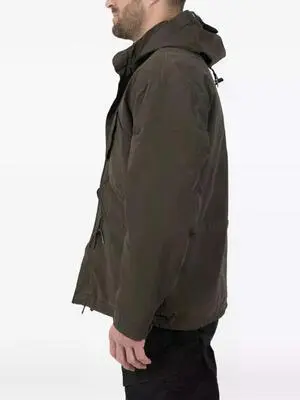 C.P. COMPANY Hooded Jacket With Goggle Detail