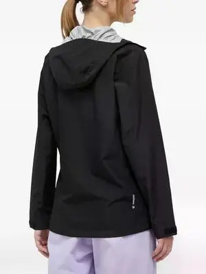 SALEWA Hooded Zip Jacket With Logo Detail