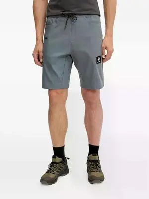 MAMMUT Zip Pocket Shorts With Drawstring Waist - Grey