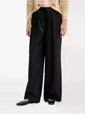 Barbour Colleen Pleated Trousers - Black