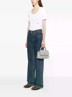 Michael Kors Engraved Tote Bag Grey