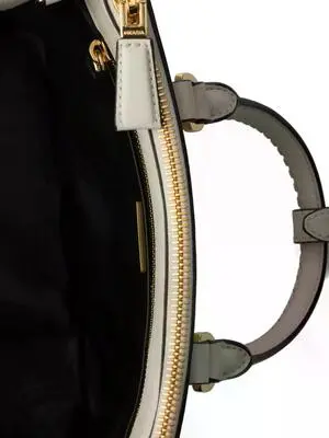 Prada Mini Galleria Leather Tote Bag - Neutrals