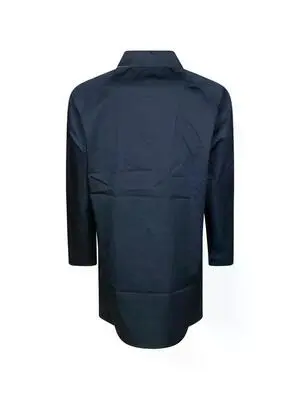 Barbour Waterproof Coat With Embroidered Logo - Blue