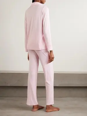 SKIMS Valentine's Day Long Sleep Set - Pink