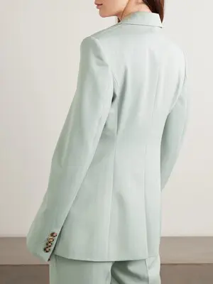 Stella McCartney Striped Wool-jacquard Blazer